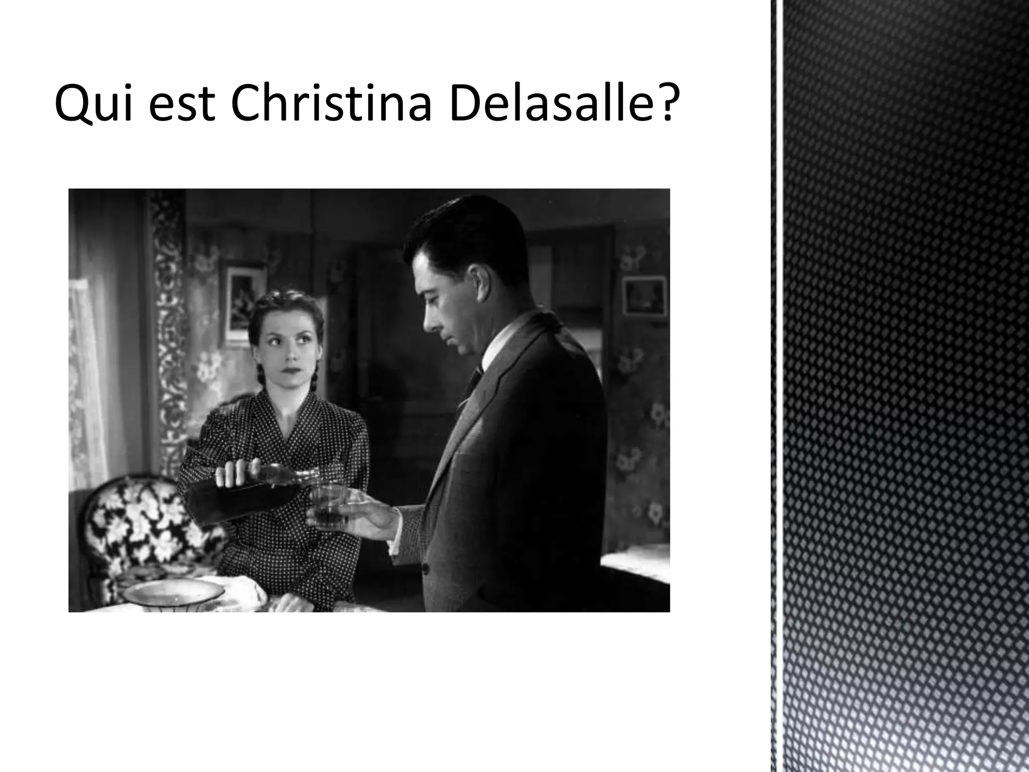 Diabolique movie powerpoint presentation for french class | PPTX
