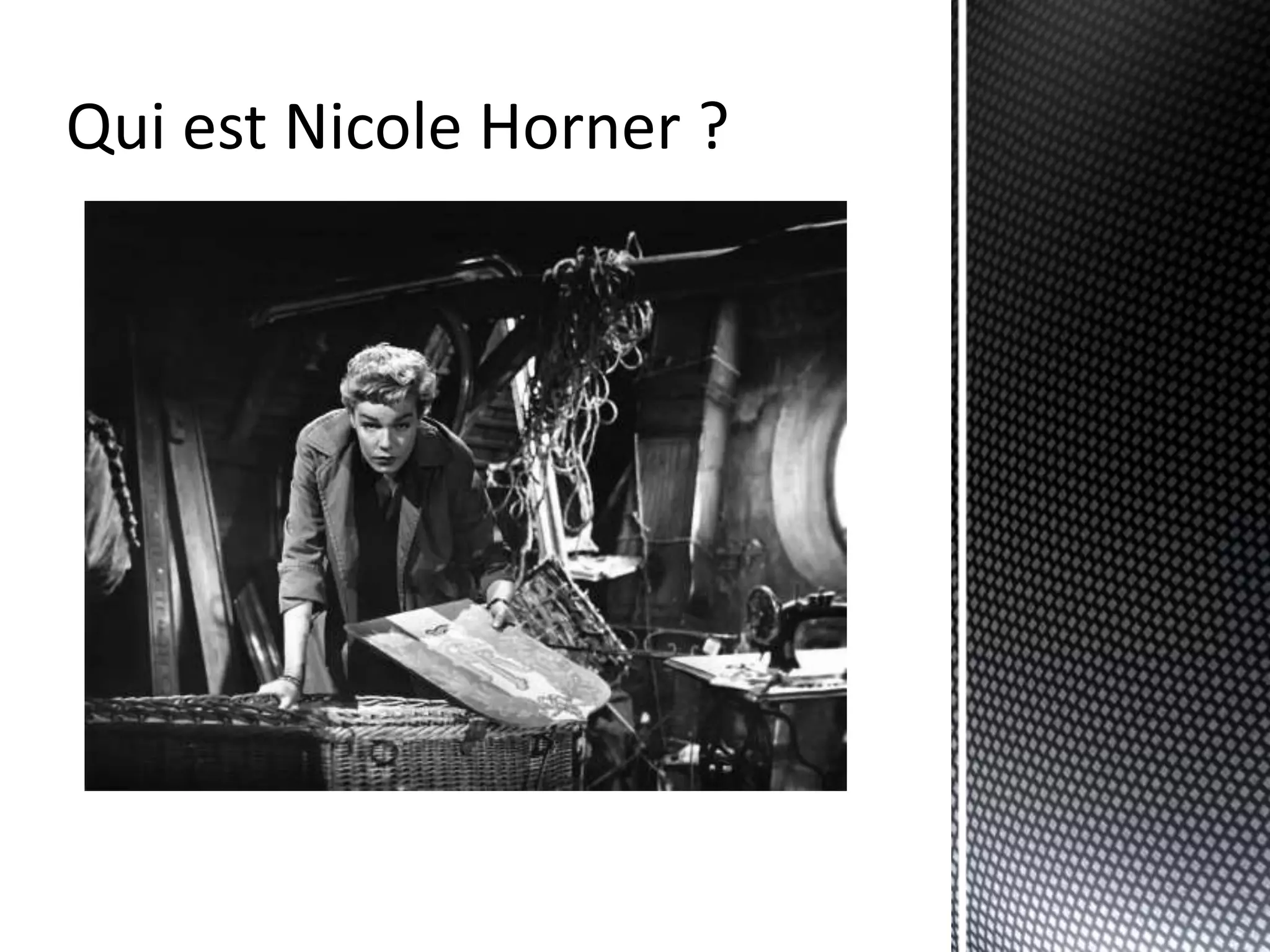 Diabolique movie powerpoint presentation for french class | PPTX