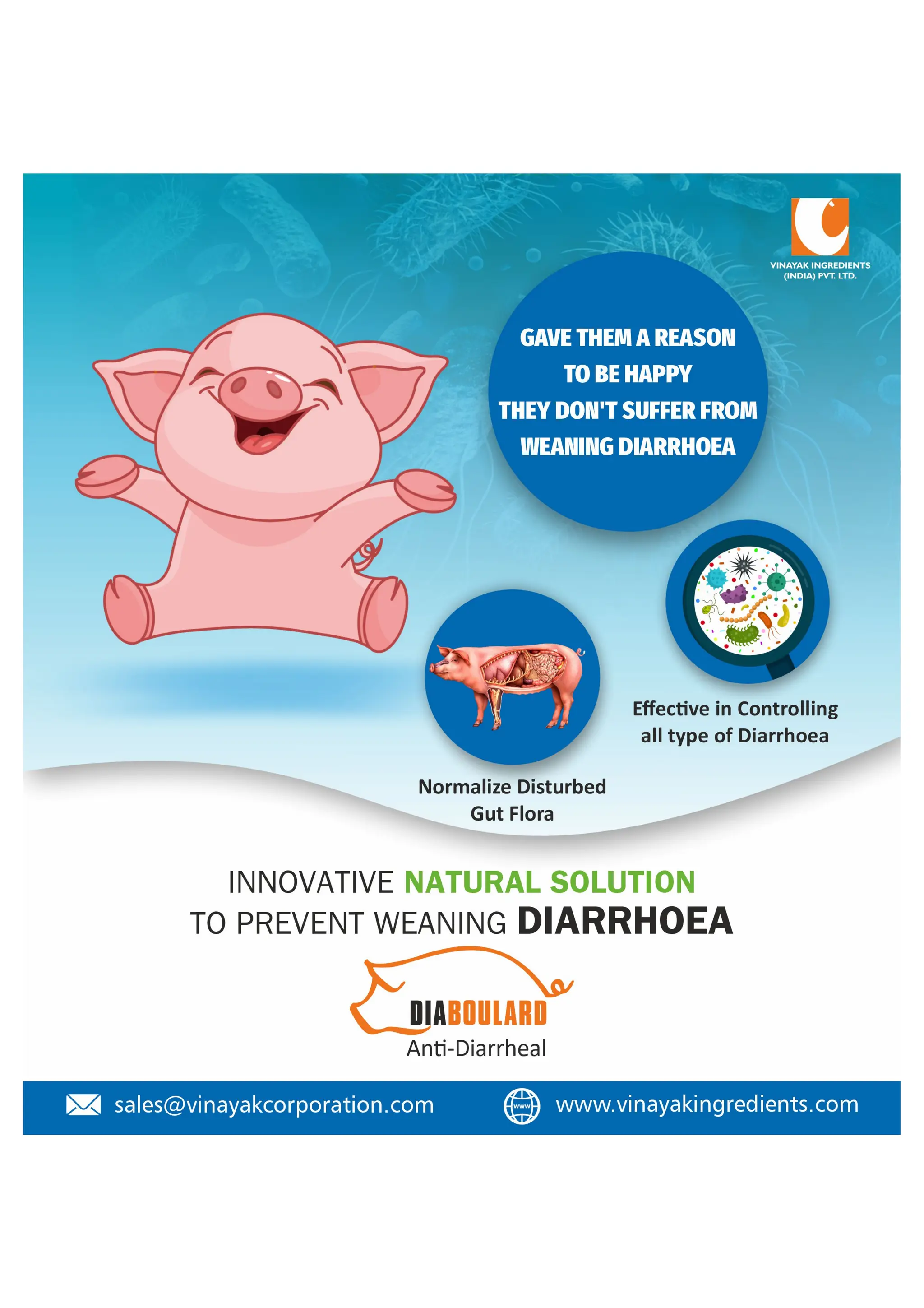Diaboulard | Antidiarrheal feed supplement for pigs | PDF