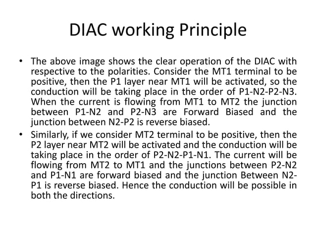 Diac | PPTX | Consumer Electronics | Technology & Computing