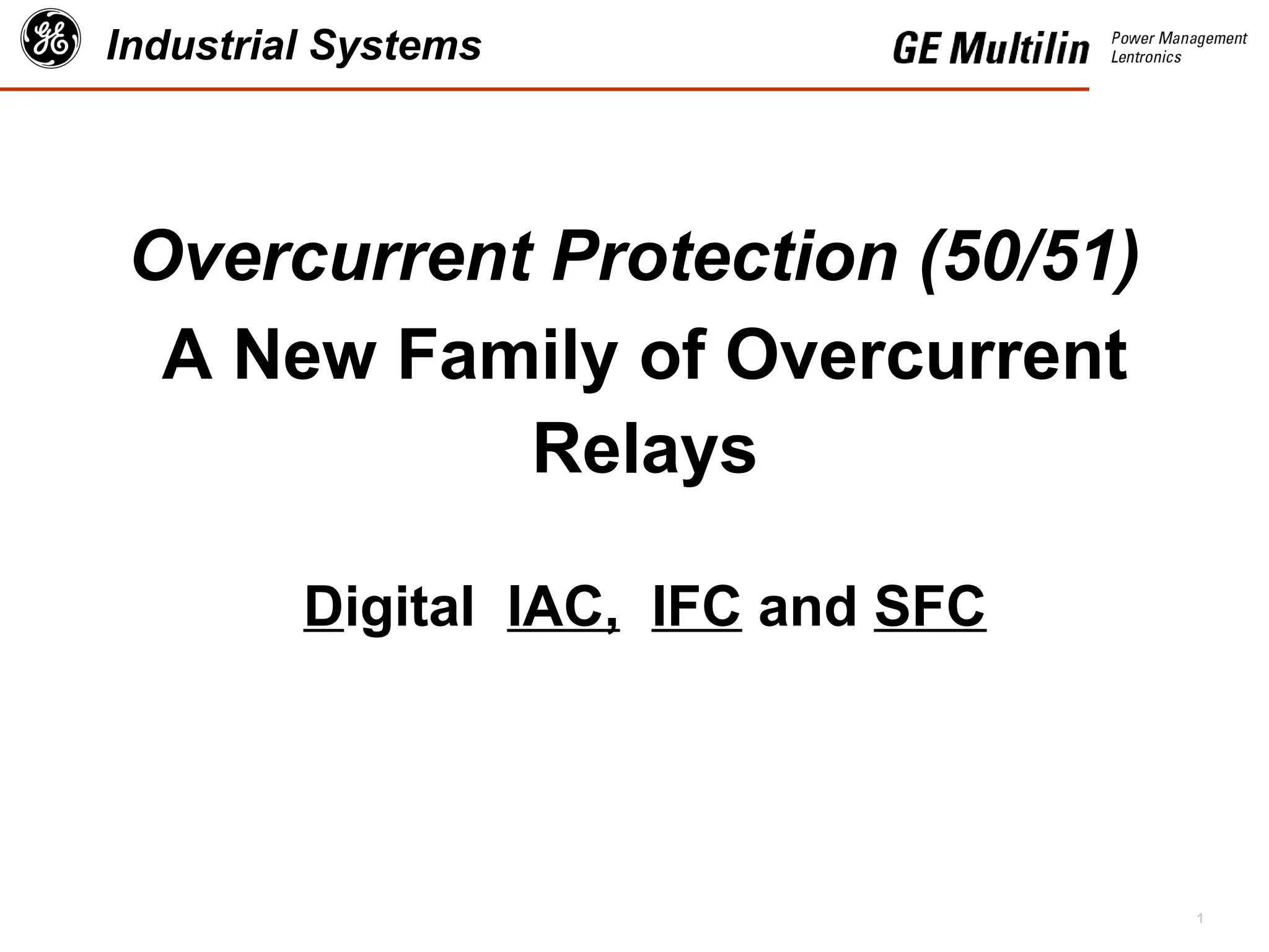 Directional Overcurrent Guide for GE.ppt