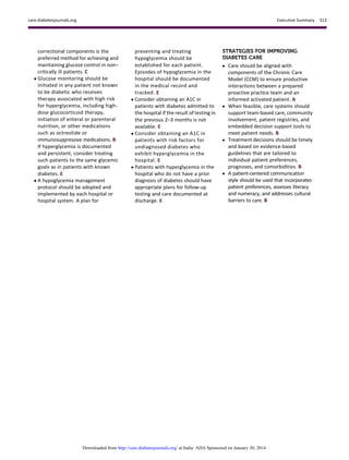 Diabetes guidelines | PDF | Endocrine and Metabolic Diseases | Diseases ...