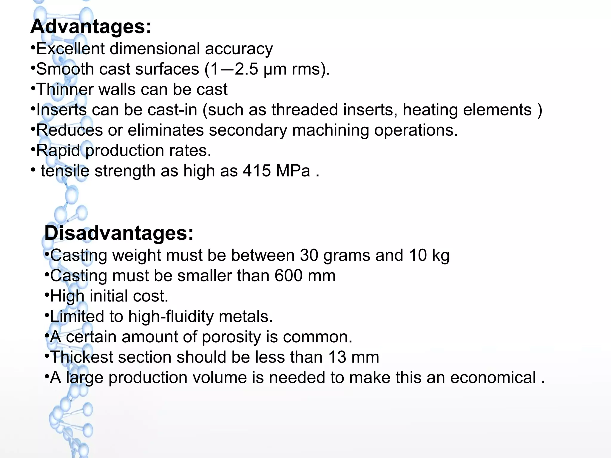 Dia casting and its types by alpha metal industries | PPT