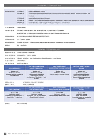 Drug Information Agence (DIA) conference agenda : Kapil Khandelwal, www ...