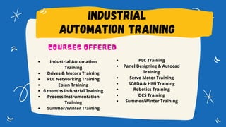 Industrial Automation Training Course @ DIAC | PPT