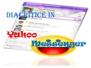 Secarica Diacritice In Messenger | PPT