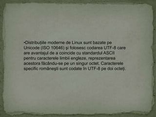 Diacritice Romanesti In Linux | PPTX