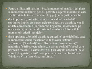 Diacritice româneşti | PPTX