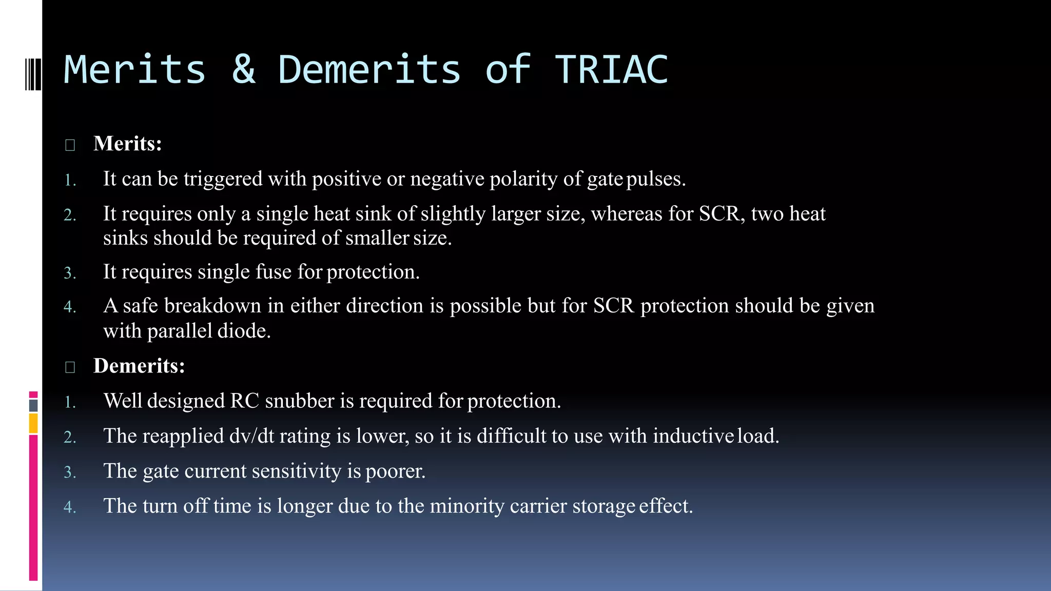 DIAC & TRIAC | PPTX