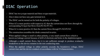 DIAC & TRIAC | PPTX | Physics | Science