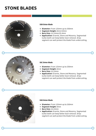 Diacutex diamond tools | PDF