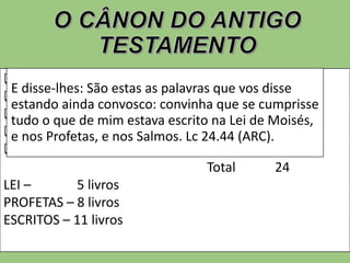 A Origem e História da Bíblia | PPTX