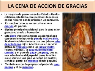 Dia de accion de gracias | PPT