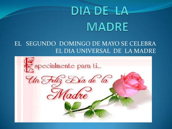 Dia de la madre