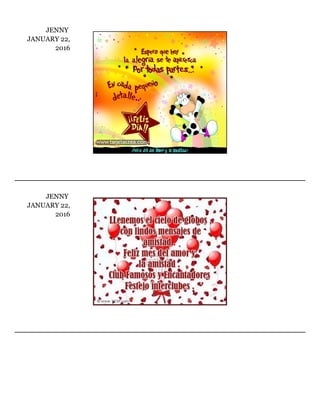 Dia del amor y la amistad | PDF