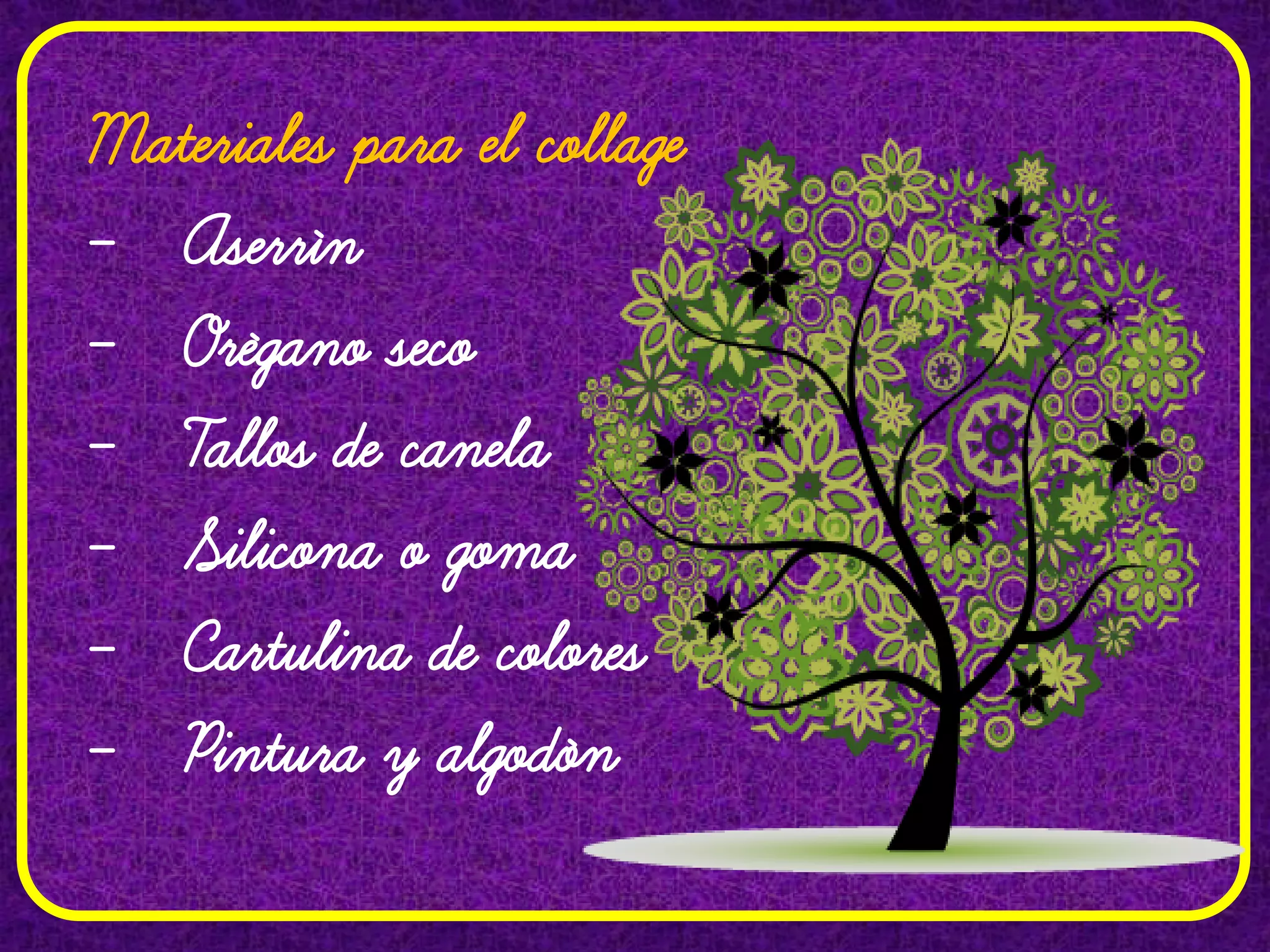 Día del árbol: acrósticos y collage 2do grado de primaria | PDF
