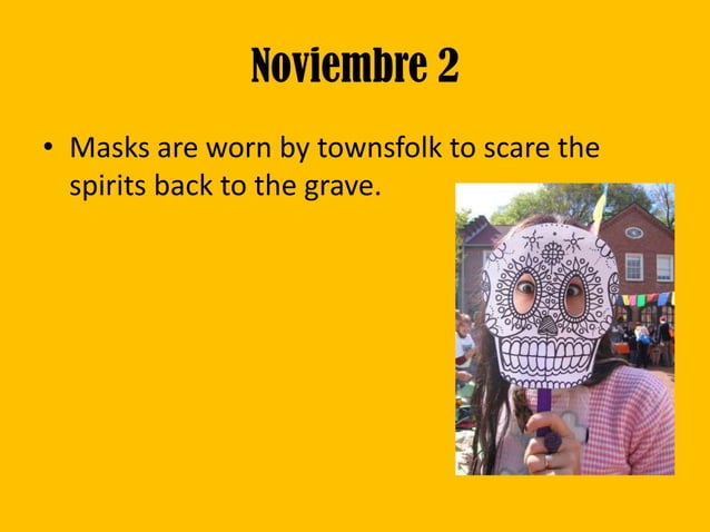 Dia de los muertos pp | PPTX | Food & Drink