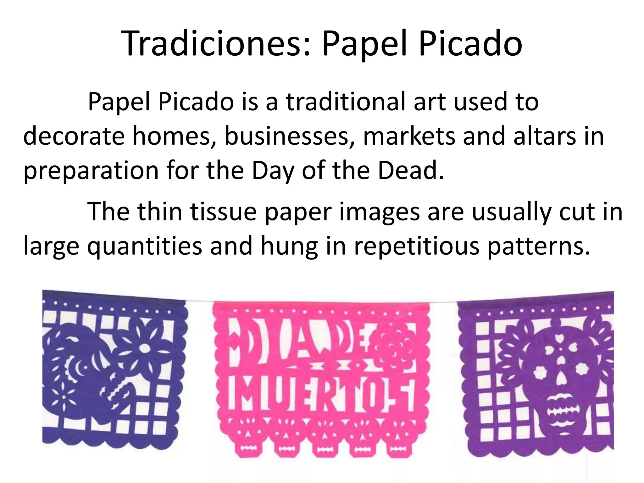 Dia de los muertos presentation | PPTX