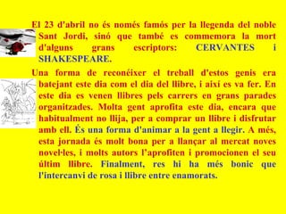 Dia De Sant Jordi | PPT