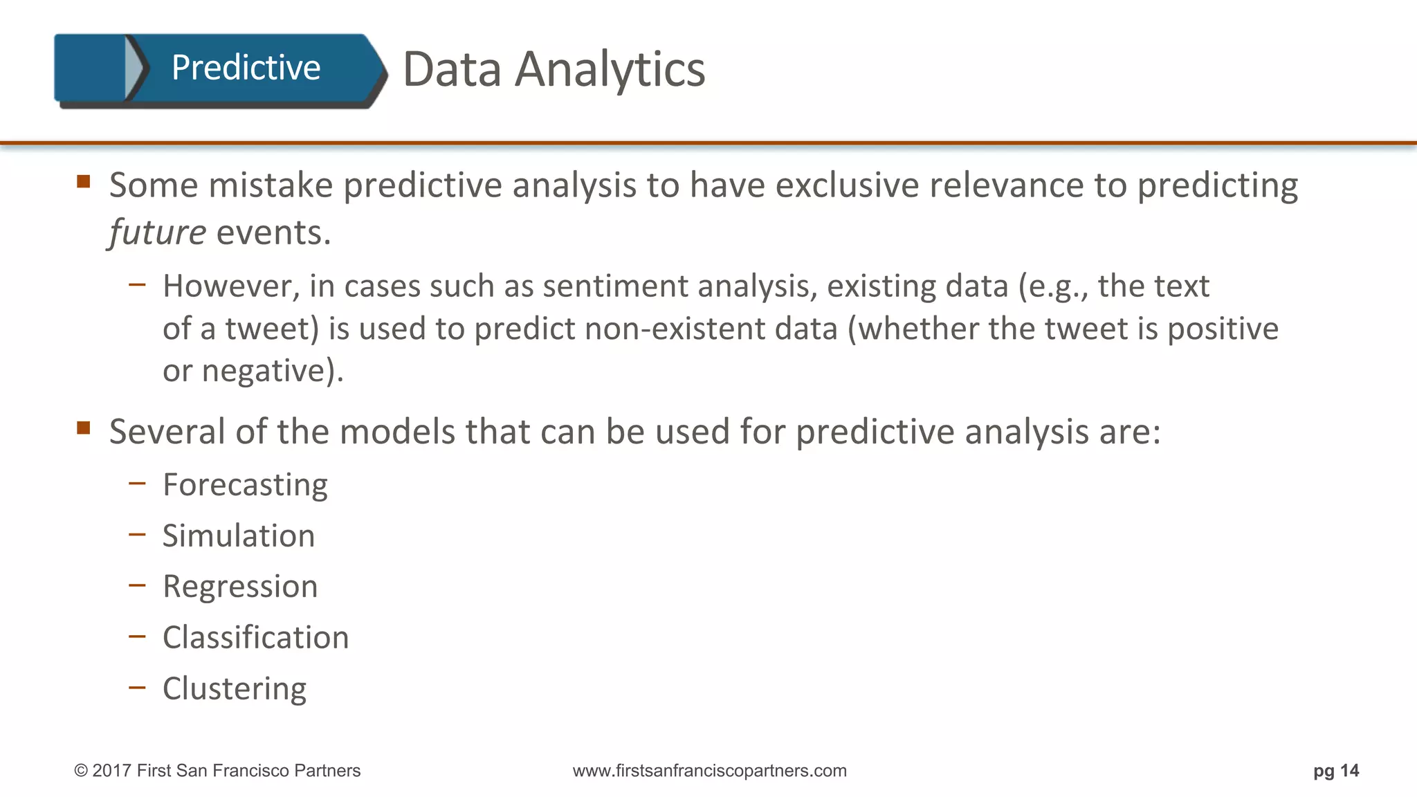 DI&A Slides: Descriptive, Prescriptive, and Predictive Analytics | PDF
