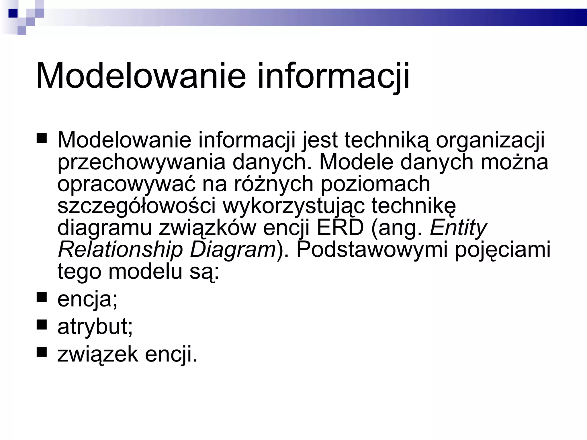 Diadram związków encji | PPT