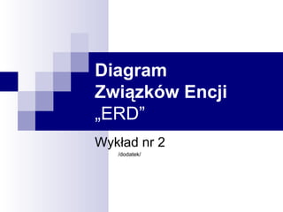 Diadram związków encji | PPT