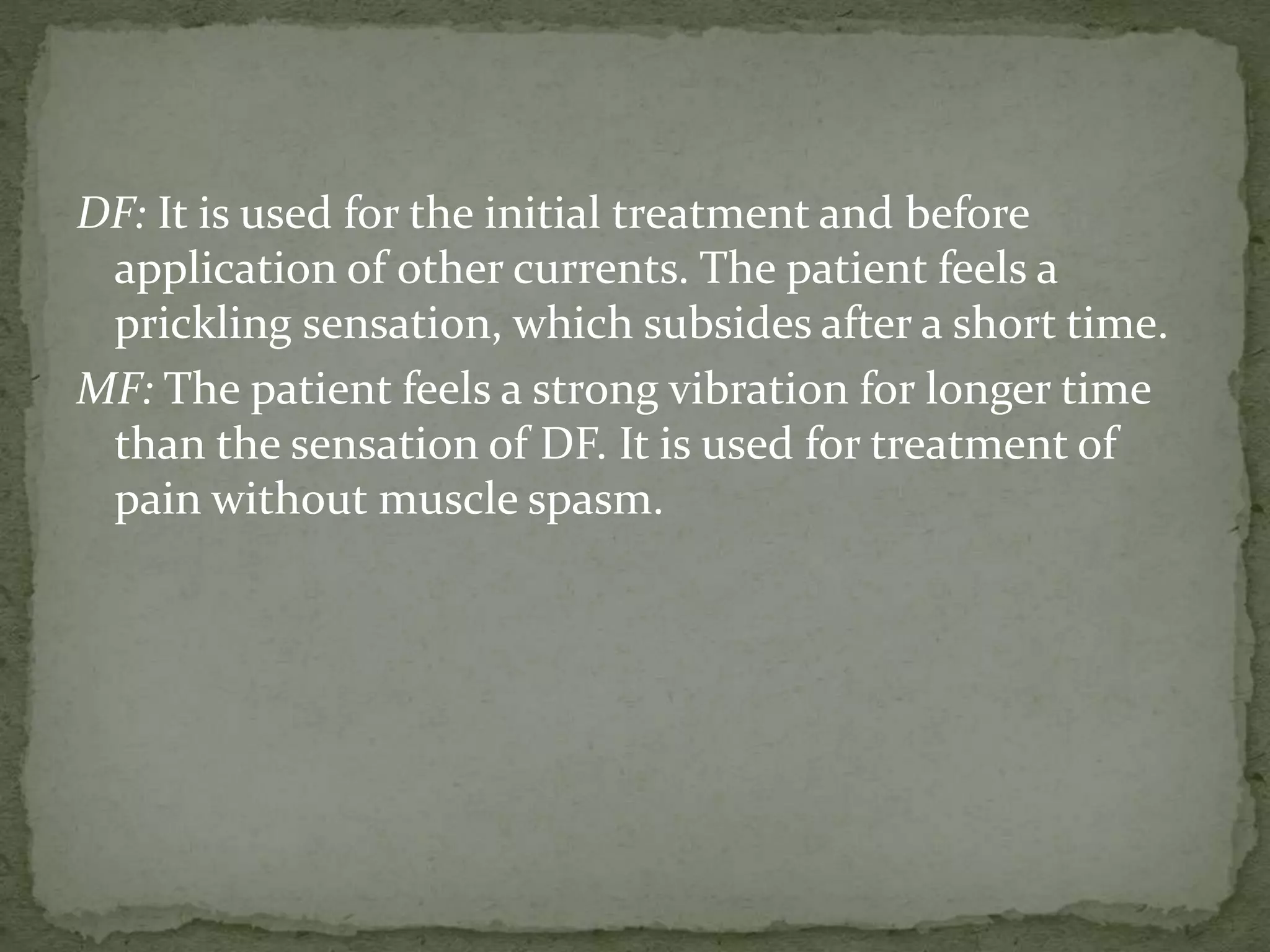 Diadynamic current | PPTX