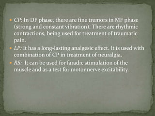 Diadynamic current | PPTX