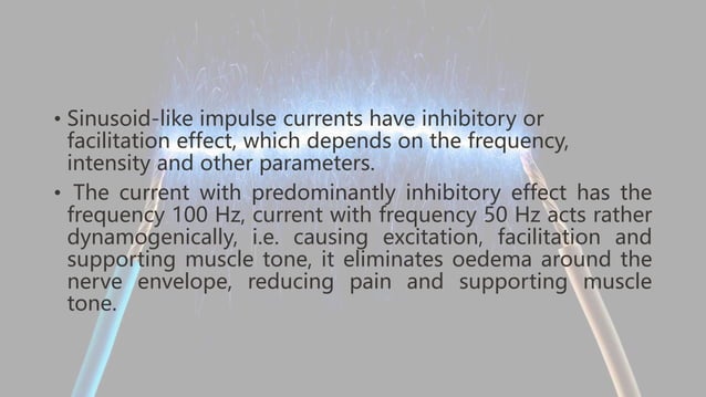 diadynamic current.pptx | Physical Therapy | Wellness