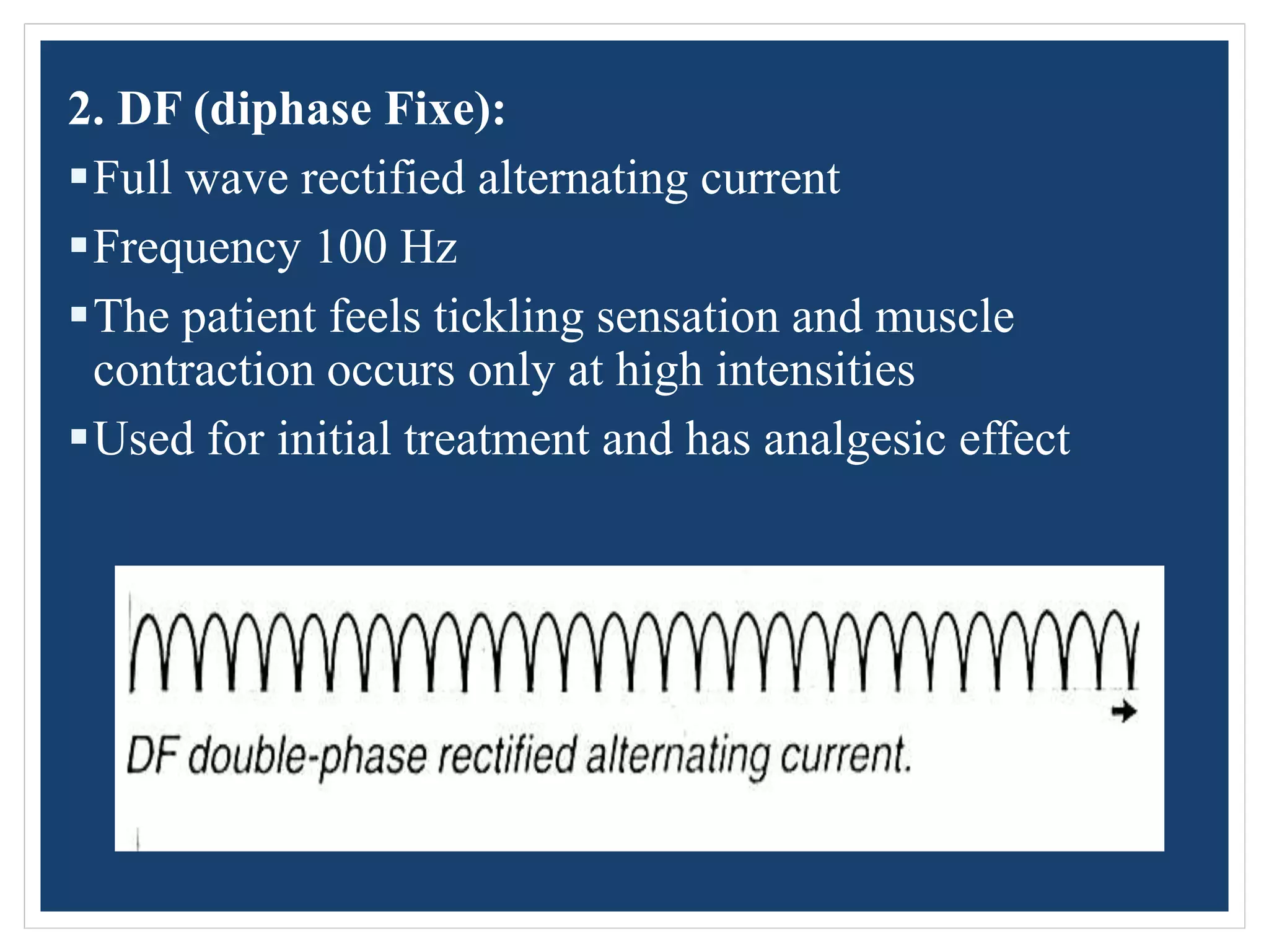 Diadynamic currents | PPTX