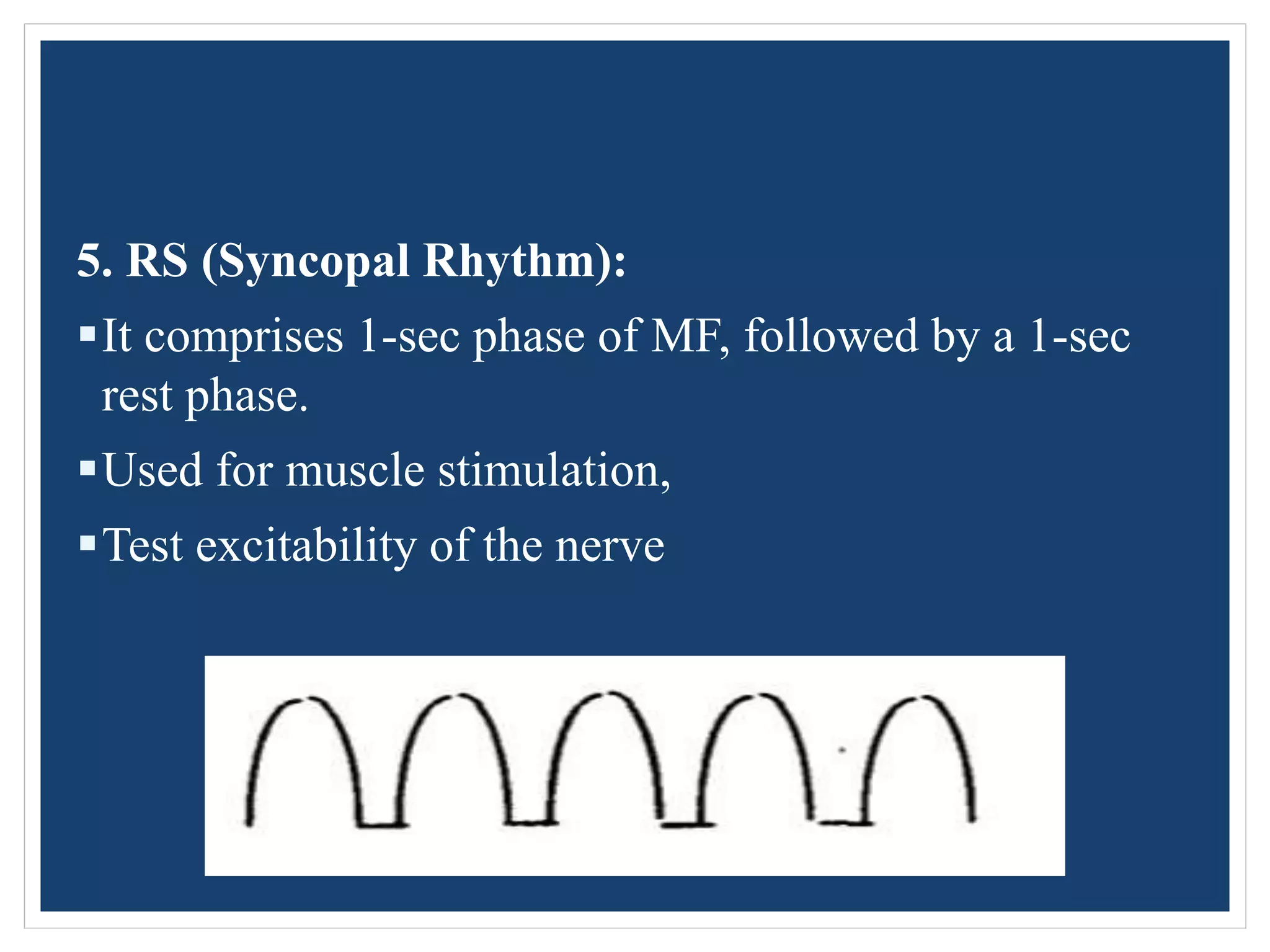 Diadynamic currents | PPTX