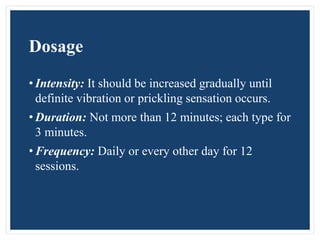 Diadynamic currents | PPTX