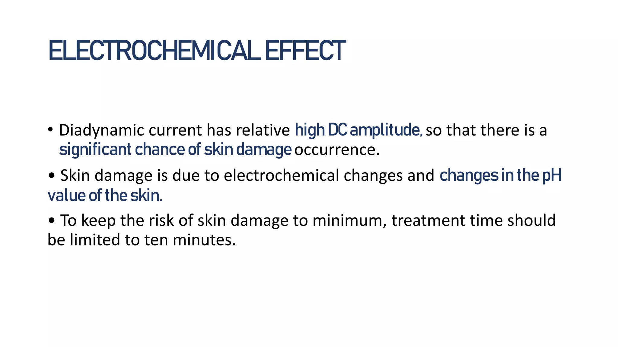 Introduction to Diadynamic currents | PPTX