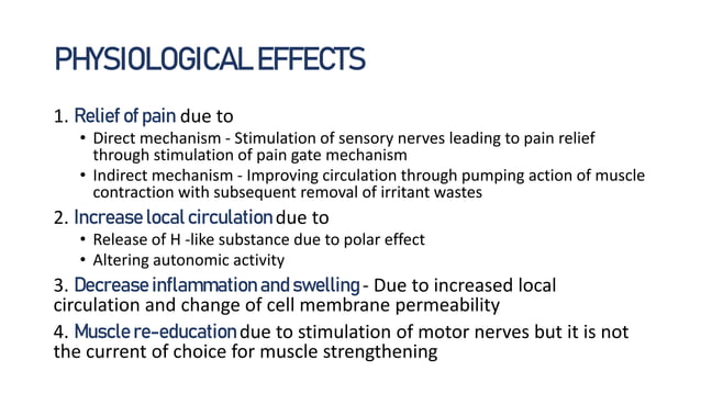 Introduction to Diadynamic currents | PPTX | Death, Injury, or Military ...