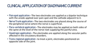 Introduction to Diadynamic currents | PPTX