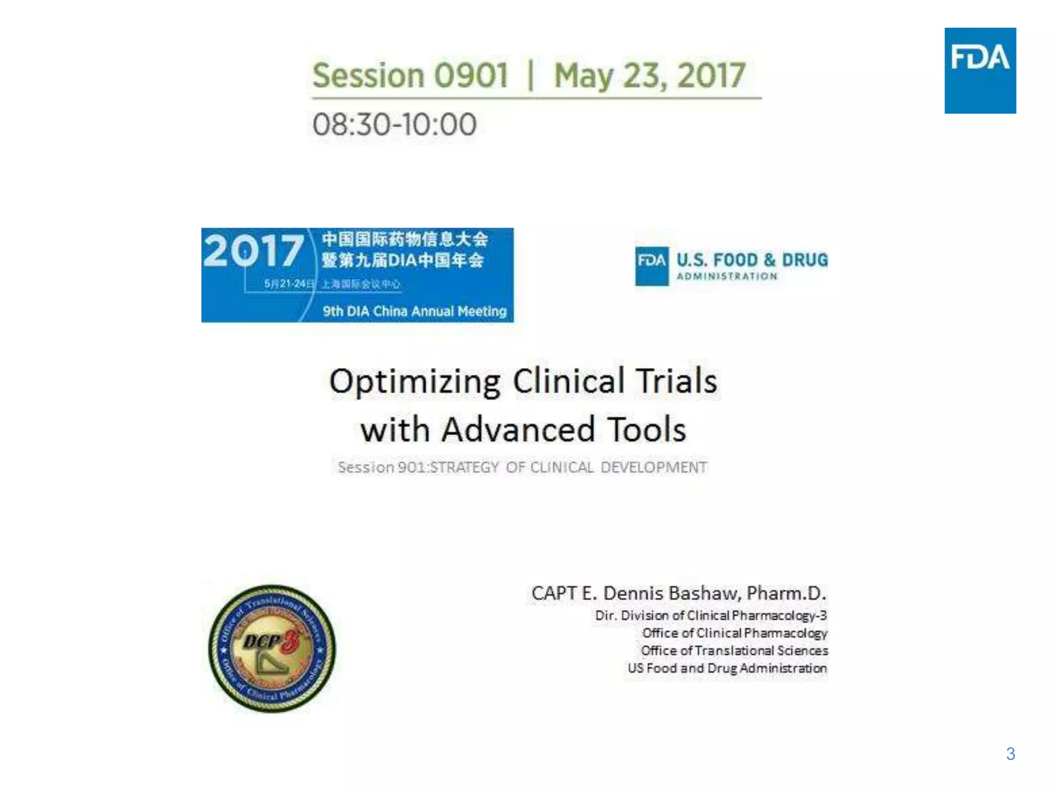 DIA China Making Every Patient Count | PPT