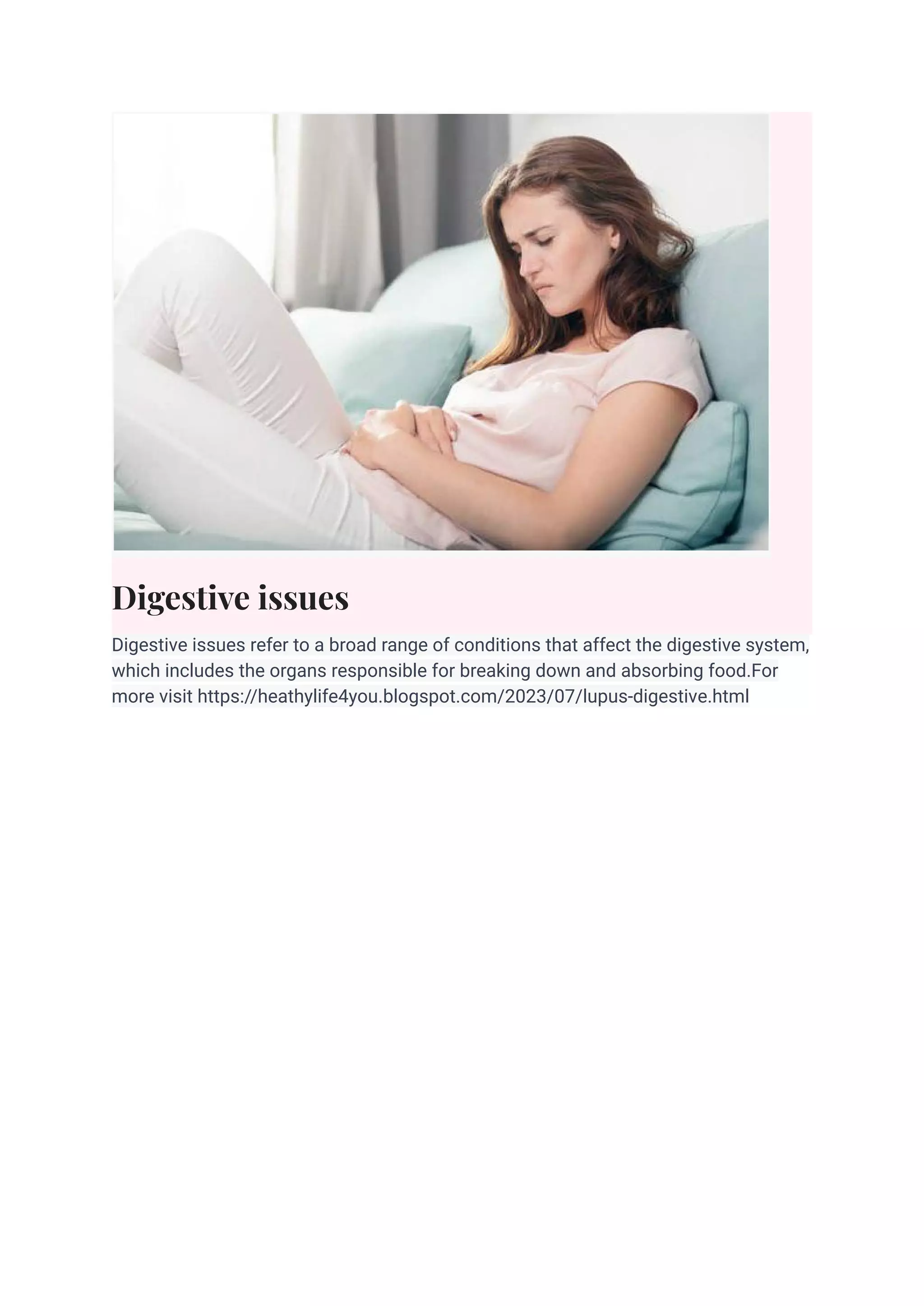 Digestive issues | PDF