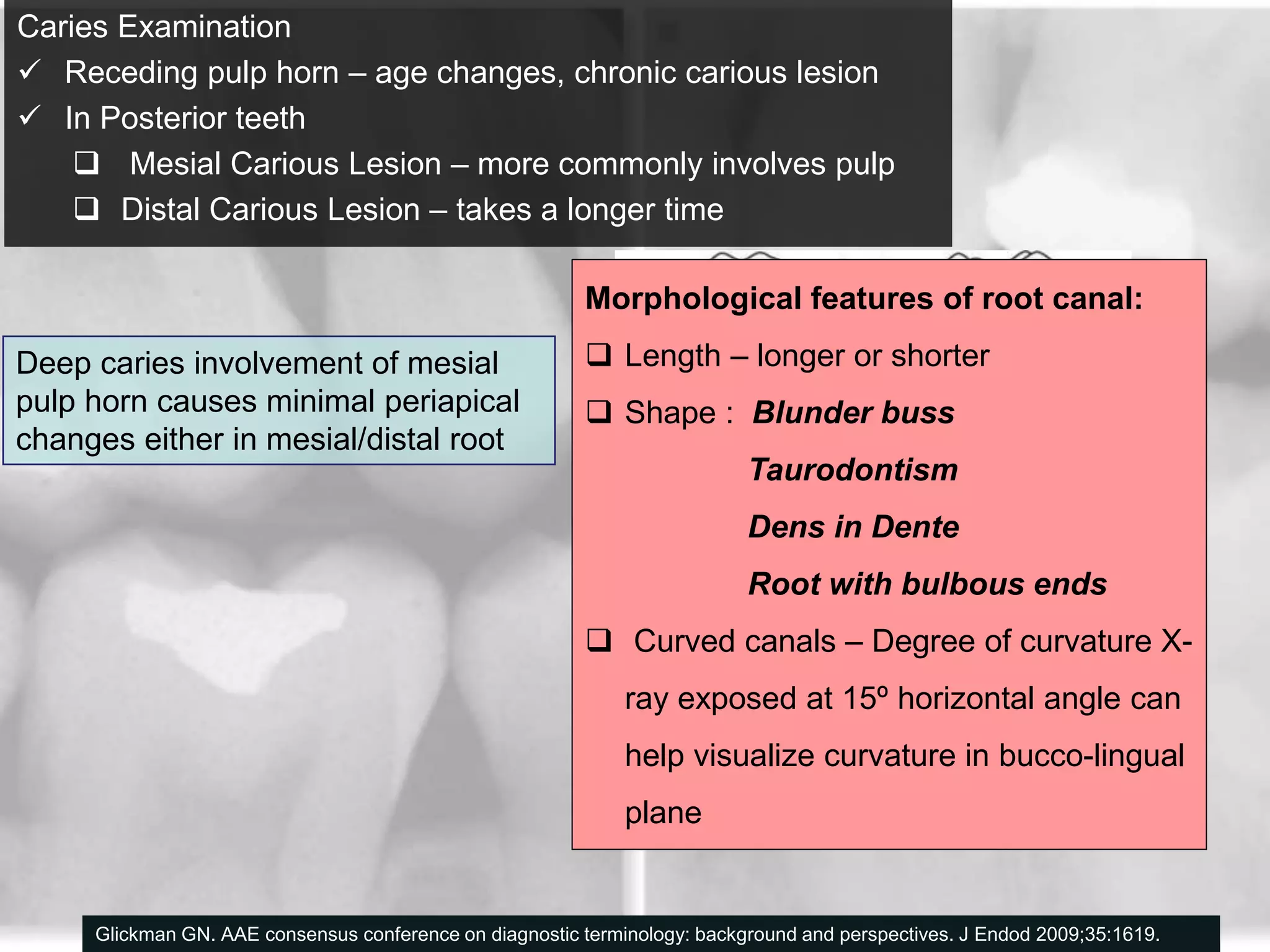 CLINICAL DIAGNOSIS OF ENDODONTIC PATHOSIS | PPT