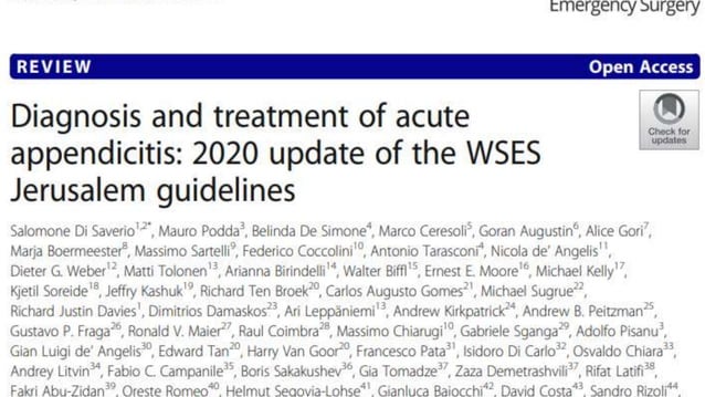 Diagnosa dan Tatalaksana Appendicitis Akut | PPTX