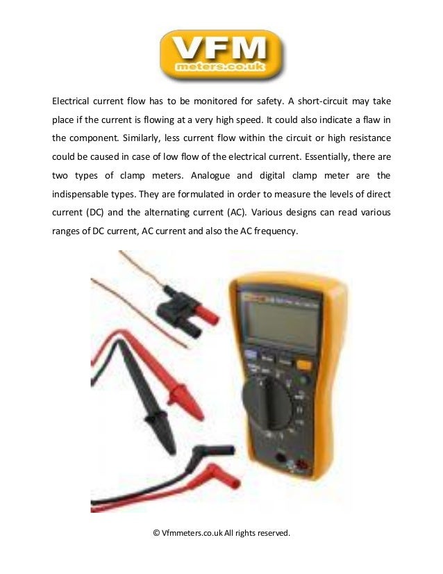 Diagnose Faulty Circuits With Simple Procedures Using A Digital Clamp Meter