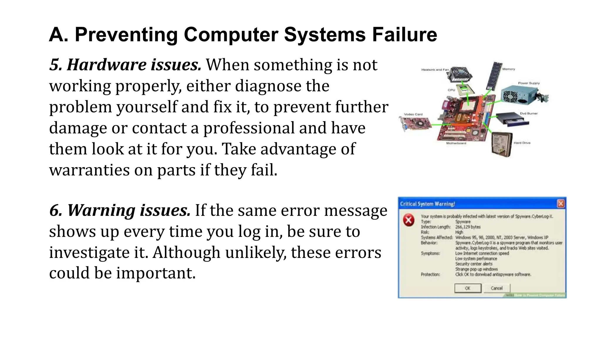 Diagnoses and Identification of Faulty Computer and Network Systems ...
