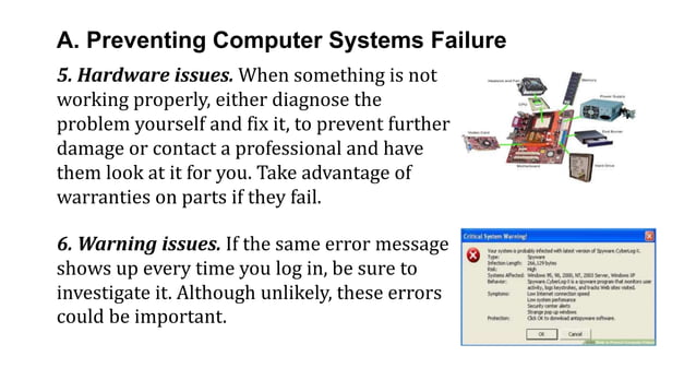 Diagnoses and Identification of Faulty Computer and Network Systems - Copy.pptx | IT and ...