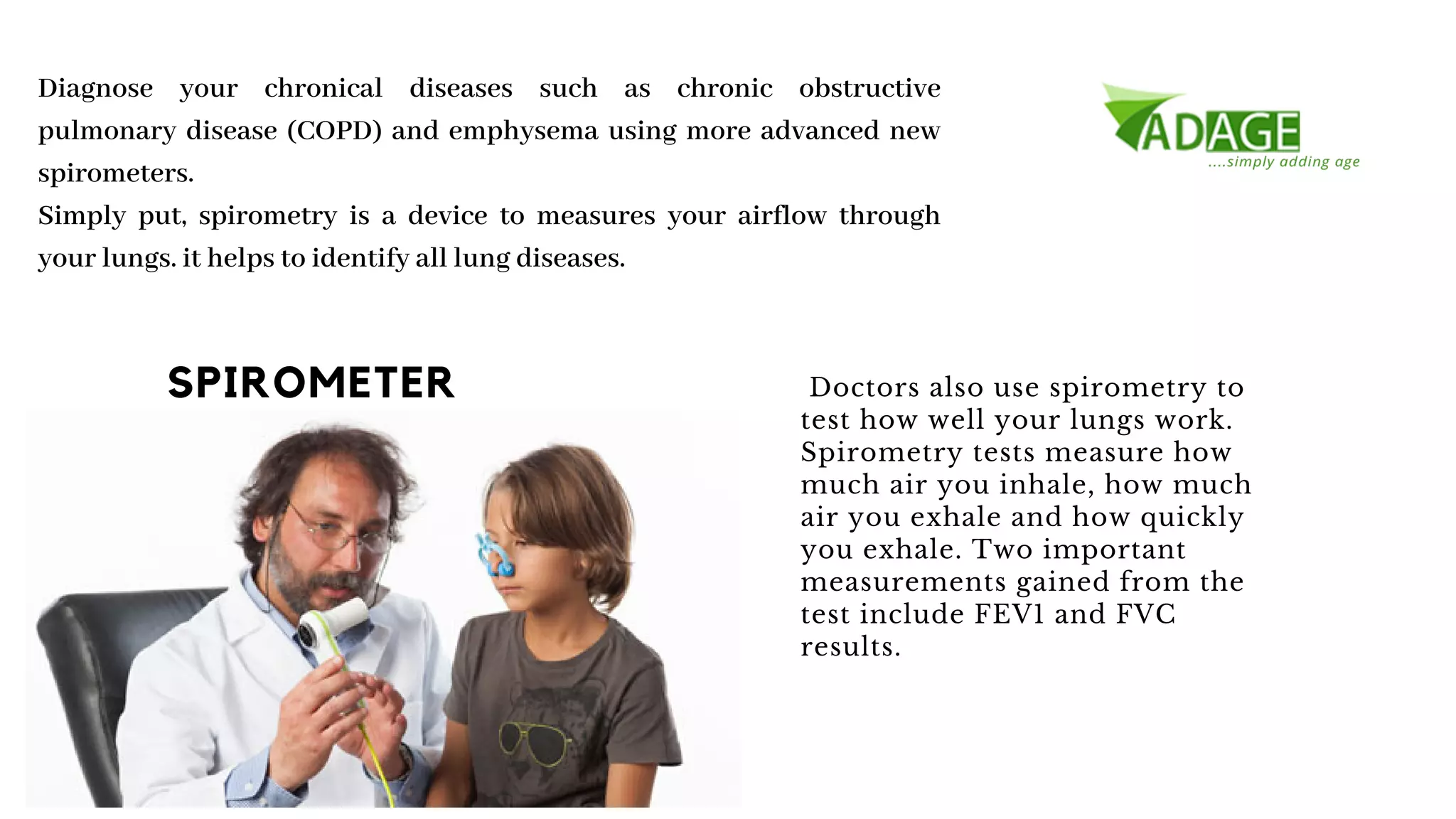 Diagnose your chronical diseases such as chronic obstructive pulmonary ...
