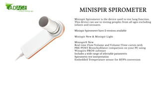 Diagnose your chronical diseases such as chronic obstructive pulmonary ...