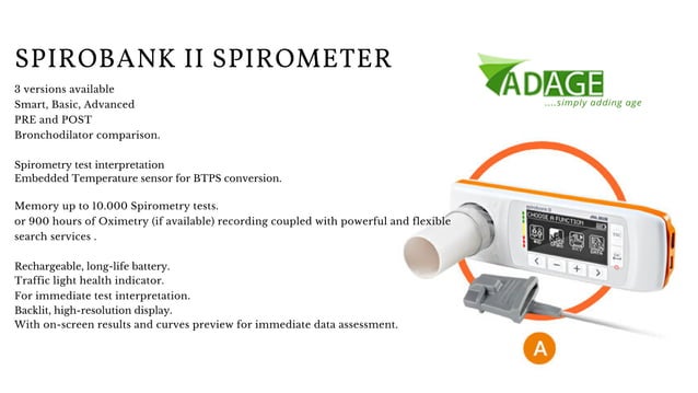 Diagnose your chronical diseases such as chronic obstructive pulmonary disease (copd) and ...