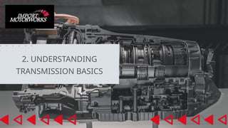 Diagnosing and Repairing Transmission Problems in Lexus Vehicles | PPTX ...