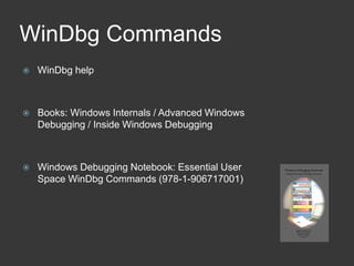 Diagnosing Application Problems using Microsoft WinDbg Debugger | PPT