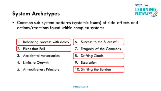 Diagnosing Complex Problems Using System Archetypes | PPT