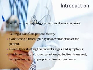 Chapter 13 Diagnosing Infectious Diseases | PPTX