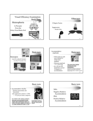 Diagnosing learning related vision problems | PDF | Eye and Vision ...